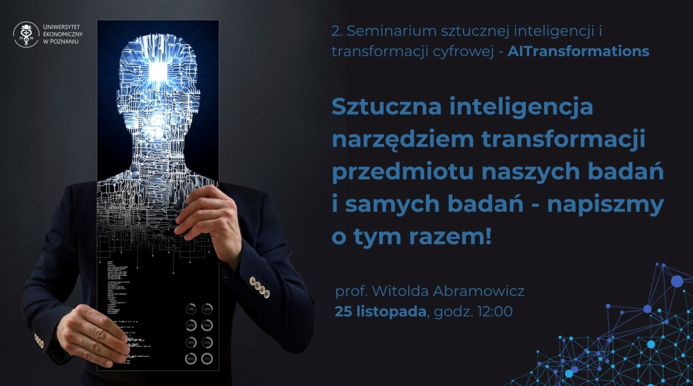Second Artificial Intelligence and Digital Transformation Seminar ...